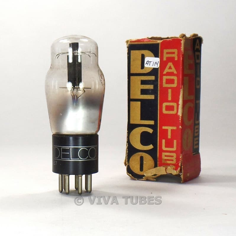 True NOS NIB Delco USA 6E6 2 Gray Round Plate Bottom D Get | Reverb