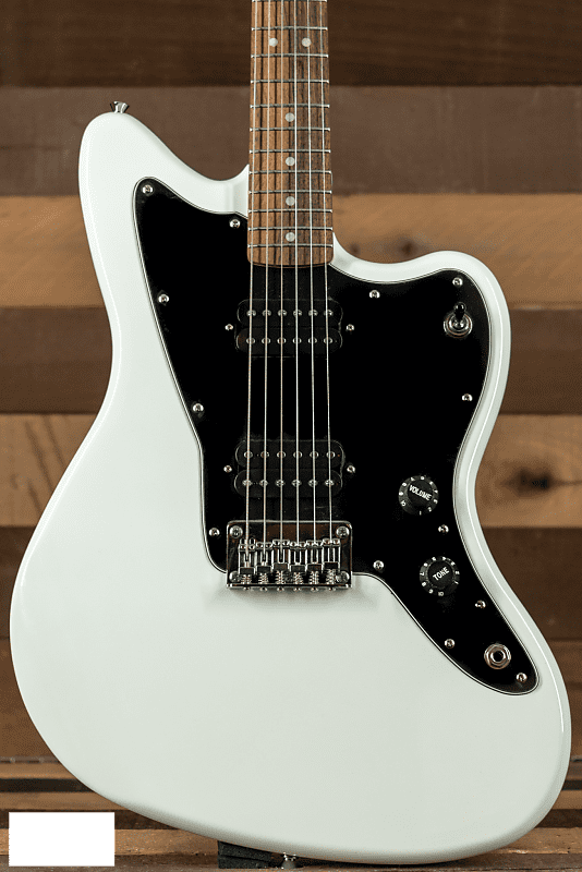 Squier by Fender White Alder Jazzmaster HH Humbucker Loaded | Reverb