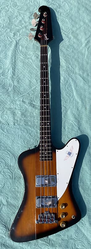 Gibson Thunderbird Bass 1976 - Sunburst - Reissue Limited | Reverb