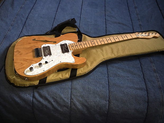 Fender '72 Telecaster Thinline Partscaster | Reverb