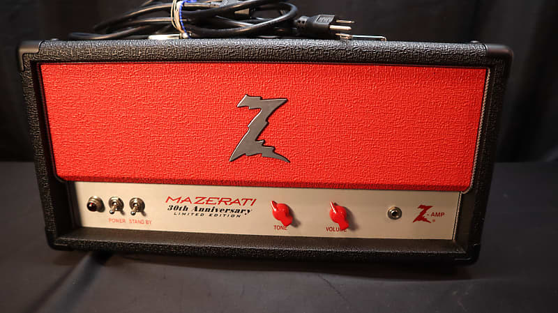 Dr. Z Amps Limited Edition 30th Anniversary Mazerati Head | Reverb
