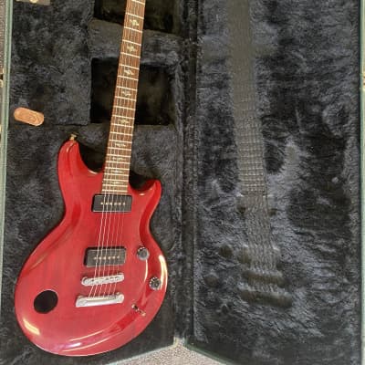 Terry Mcinturff Royal ‘00 Transparent Cherry Red | Reverb