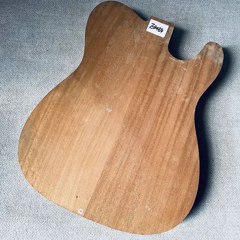 Mahogany Semi Finish Guitar DIY Project Telecaster Tele Style | Reverb