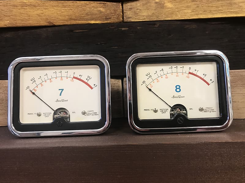Ernest Turner 703 VU Meters-EMI, REDD and Decca Consoles | Reverb