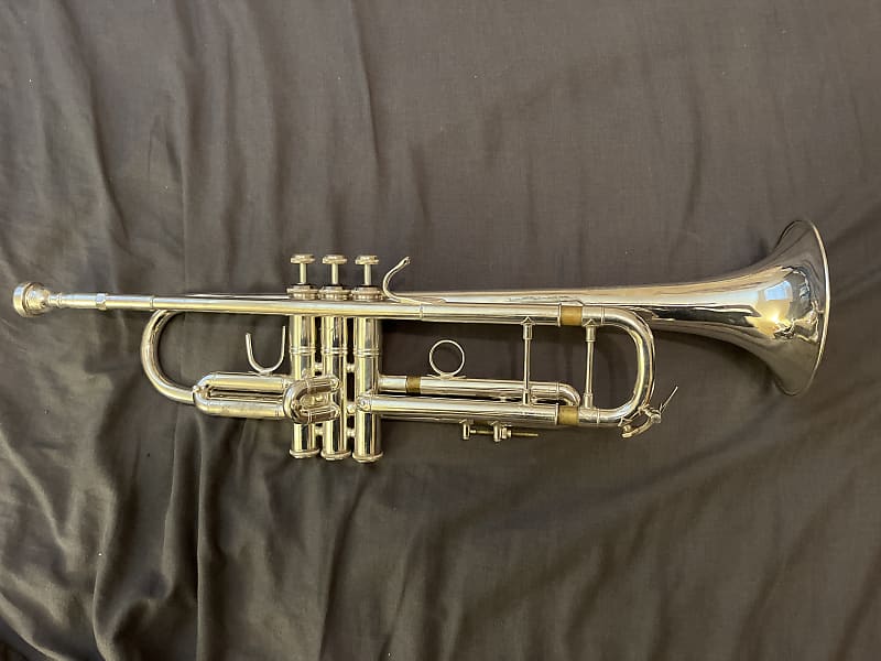 Bach Stradivarius 43 Series Bb Trumpet - Silver-Plated | Reverb