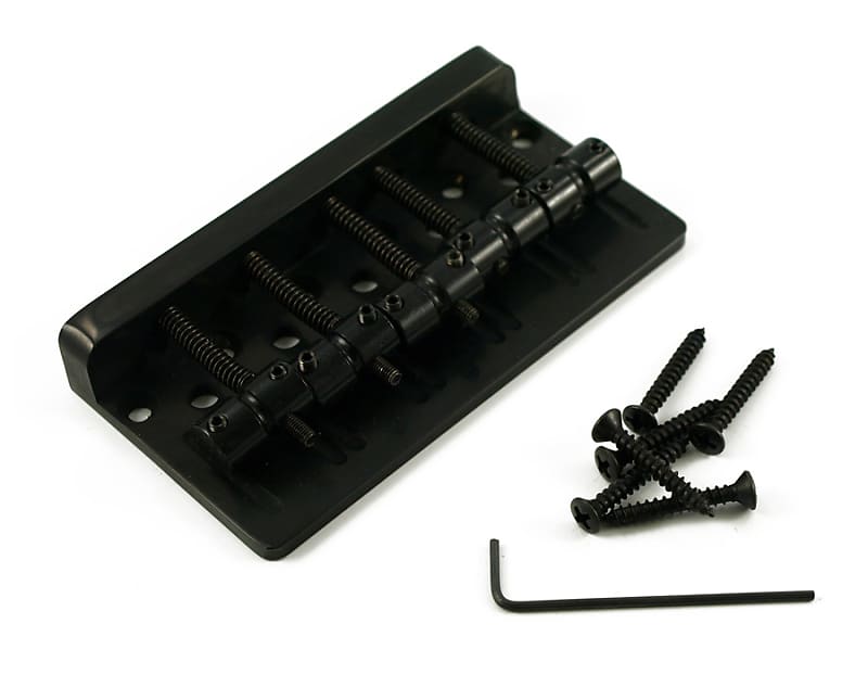 Heavy-Duty 5-String Bass Bridge, 18mm String Spacing, | Reverb
