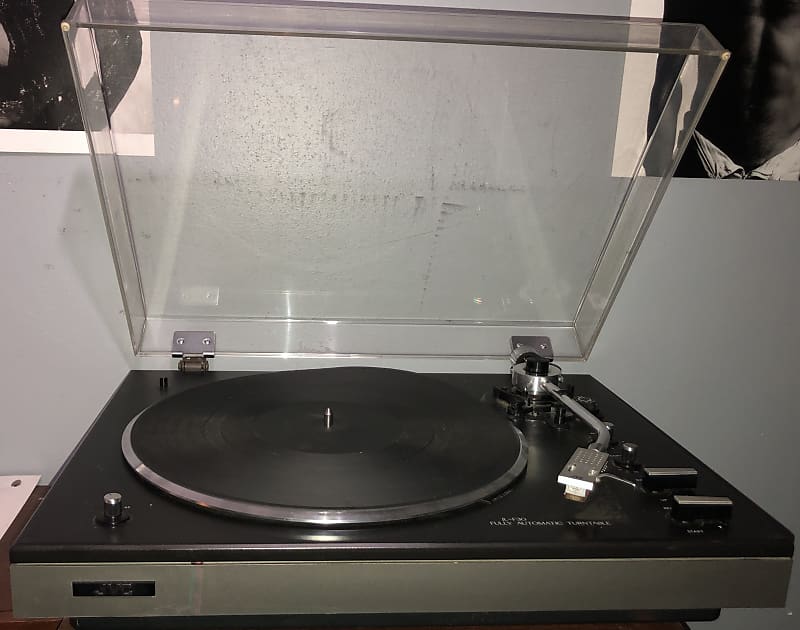 JVC Jl-F30 Vintage Turntable 1977 Black Silver | Reverb
