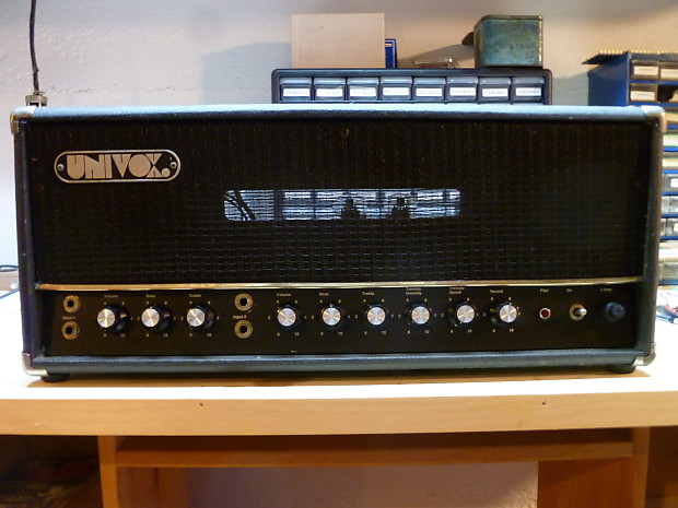 Univox U-50 Lead 50 Watt Tube Guitar Amp Head | Reverb