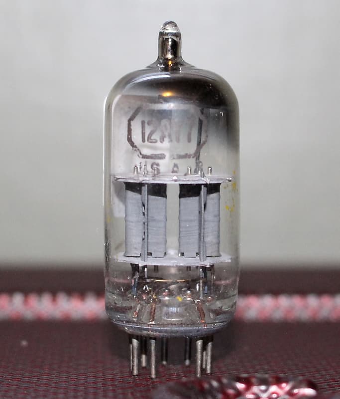 TUNG SOL 12AY7 6072 GREY PLATE HALO GETTER PERFECT BALANCE | Reverb