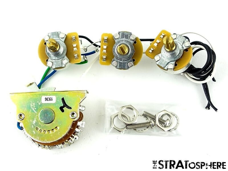 Fender Player HSS Stratocaster Strat POTS *5 SWITCH* Guitar | Reverb