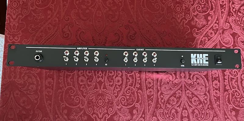 KHE Audio ACS 4x4 FX Amp Cab switcher w/ Effects Loop | Reverb