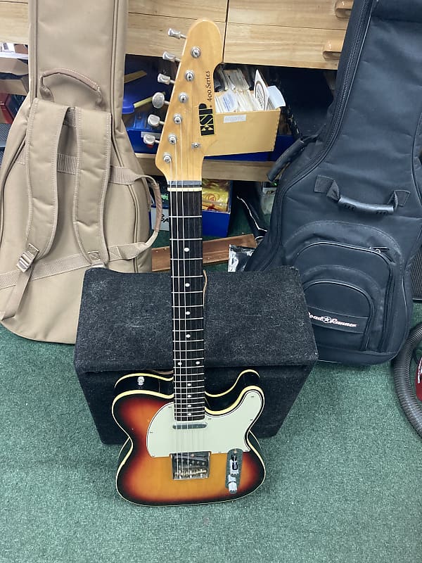 ESP 400 Series Telecaster 1982 Sunburst | Reverb