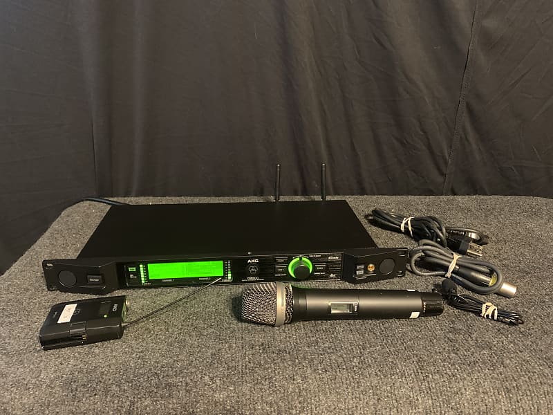 AKG DSR800 Digital Receiver w/ Wireless Body pack Transmitter | Reverb