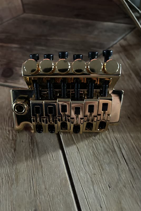 Floyd Rose Licensed Tremolo Guitar Fetish - Gold | Reverb