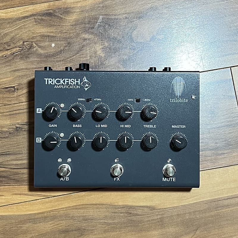 Trickfish Amplification Trilobite Bass Dual Channel Preamp | Reverb