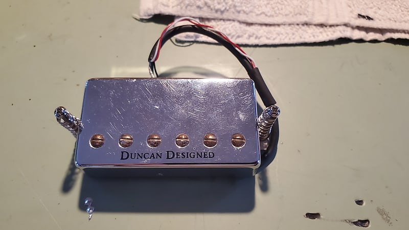 Duncan Designed HB102B Pickup - Chrome | Reverb