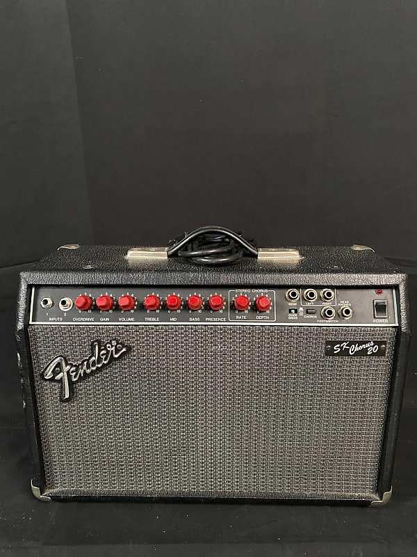Fender Sk Chorus 20 Red Knobs Guitar amplifier | Reverb