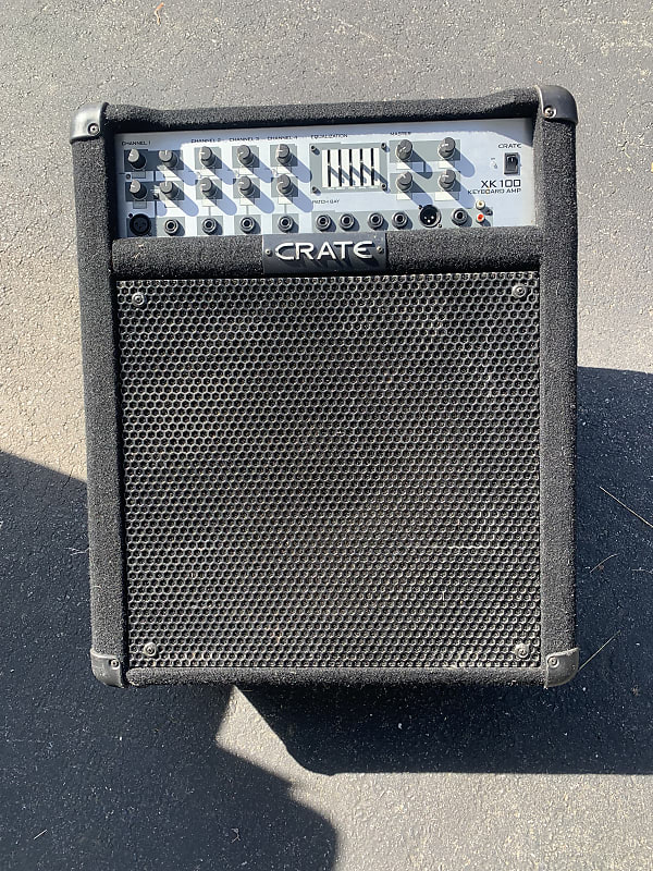 Crate XK-100 Keyboard Amplifier Late 90’s - Black | Reverb