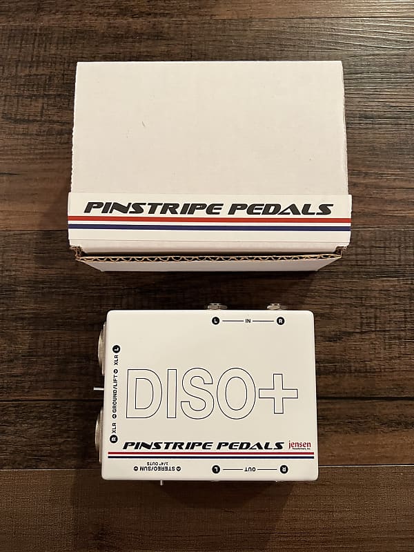 Pinstripe Pedals Diso Plus Diso+ Stereo Line Isolator w Box | Reverb