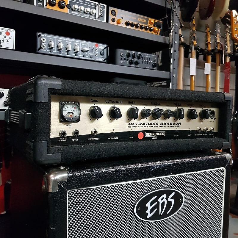 Behringer Bx 4500 H Bass Head + Footswitch Ultrabass | Reverb