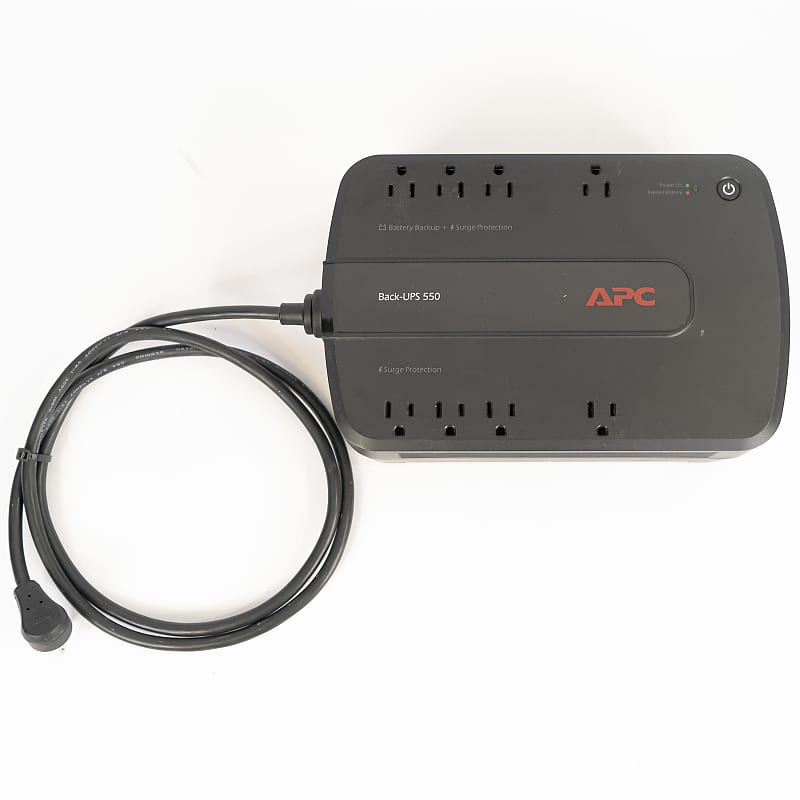 APC BE550G Back-UPS 550 8 Outlet Surge Protector and Battery | Reverb