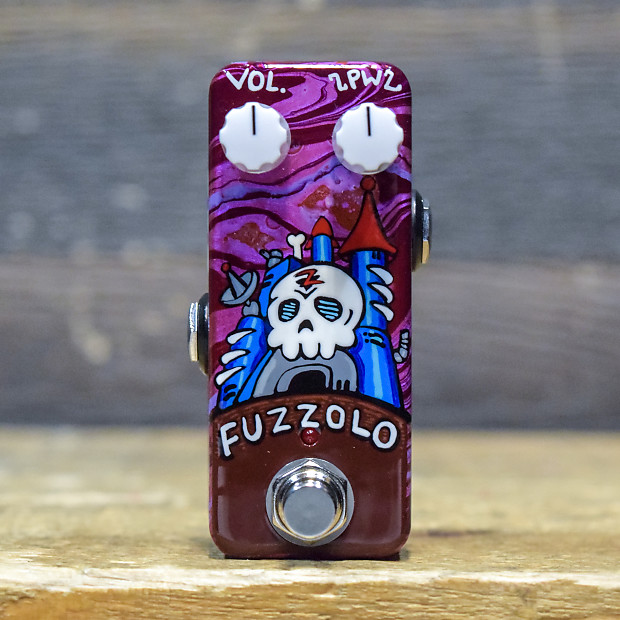 ZVEX Effects Fuzzolo Custom Hand Painted Silicon Fuzz Guitar | Reverb