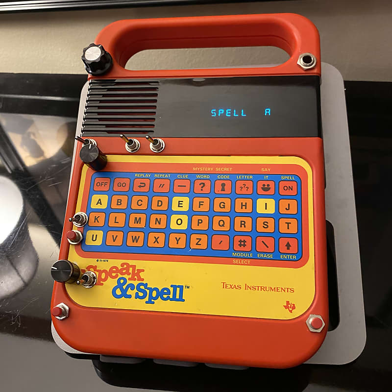 Circuit Bent Speak and Spell | Reverb