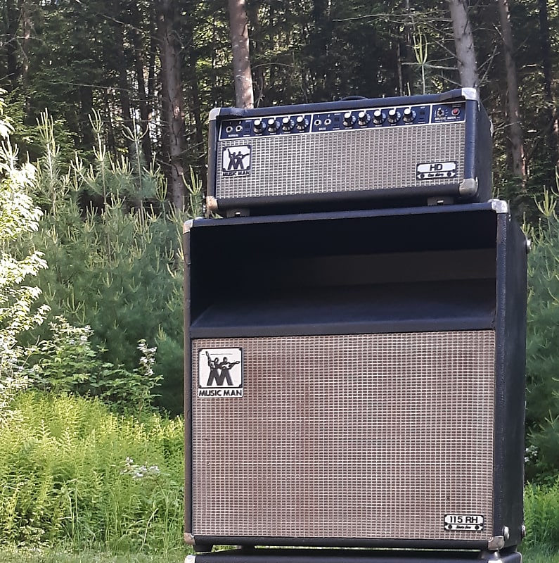 Music Man HD-130 and 115rh cabinet | Reverb