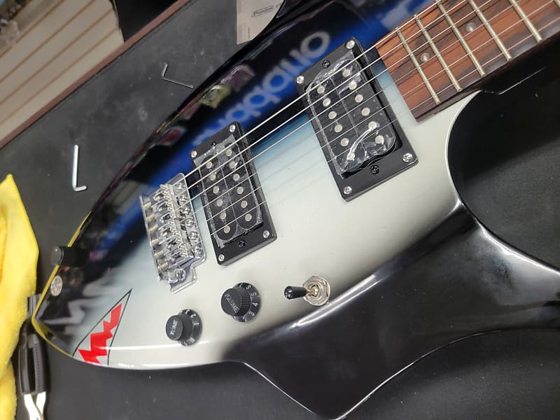 Glen Burton Blue Shark + LED LIGHT FRETS (FREE Shipping) | Reverb