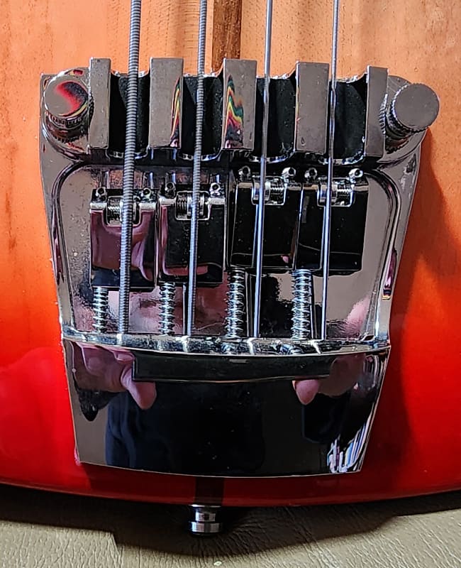 Rickenbacker Bass Bridge, from a 2022 4003s | Reverb