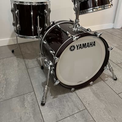 Yamaha New Recording Custom 4pc Drum Shell Set Classic Walnut | Reverb