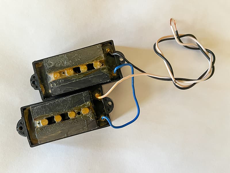 Fender Precision Bass Split Coil Pickup 1996 - Black | Reverb