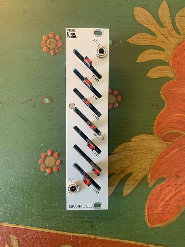 Music Thing Modular Graphic EQ | Reverb