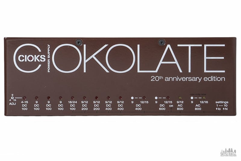 CIOKS Ciokolate 100-800mA 16-Outlet 4-24v Power Supply | Reverb