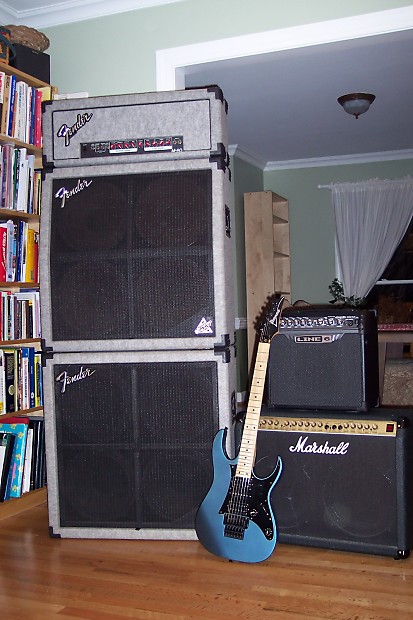 Fender M80 Stack 1989 Grey | Reverb