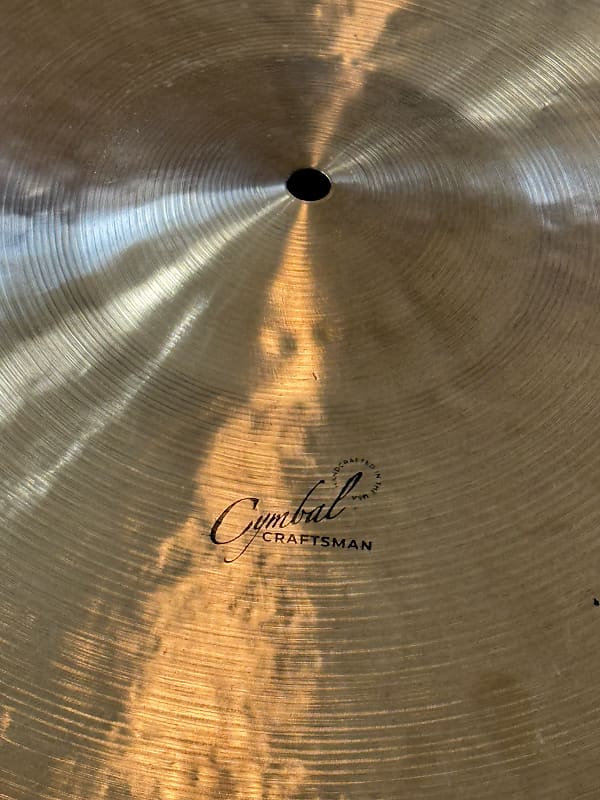 Royal Cymbal Cymbal Craftsman made by Paul Francis 22" Ride | Reverb