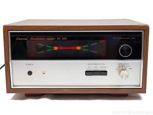 Sansui RA-500 Spring Reverb | Reverb