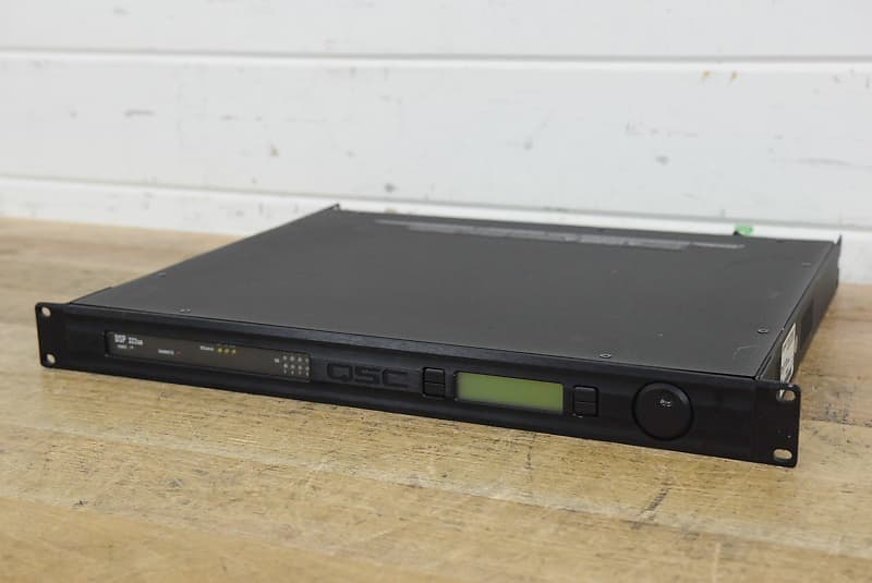 QSC DSP 322ua Configurable DSP Digital Signal Processor | Reverb