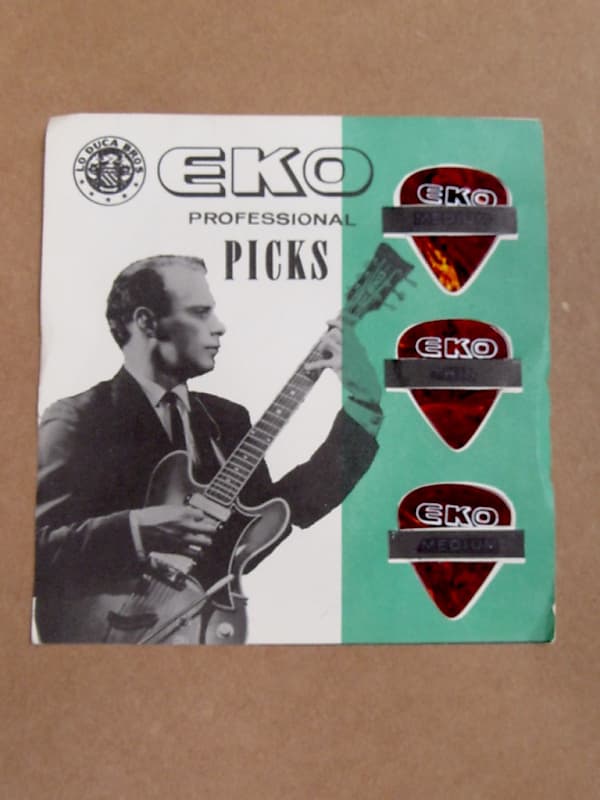 EKO Warranty & Registration Card & Professional Picks 3 | Reverb UK