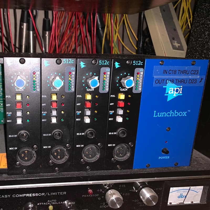 API 500-6B HC Lunchbox 6-Slot Powered 500 Series Frame | Reverb