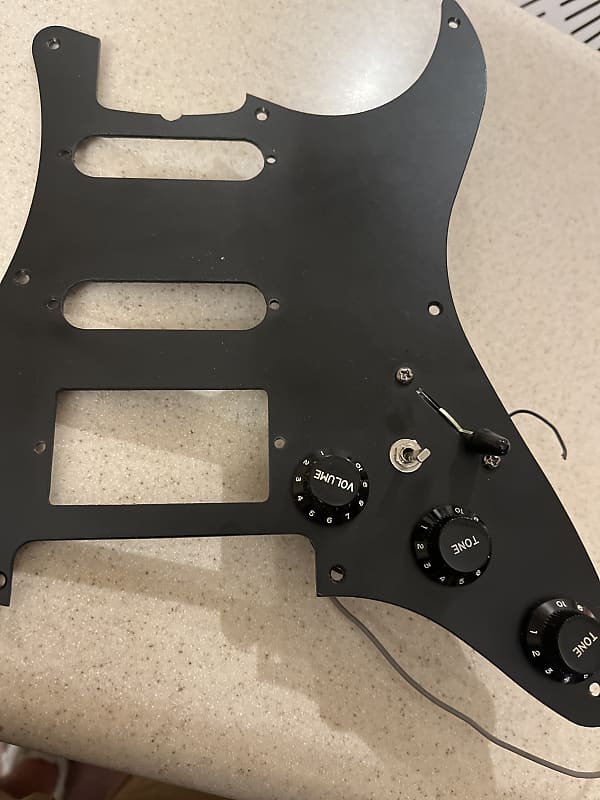 **1985 Kramer Focus 3000 Pickguard w/ Controls & Pots** | Reverb