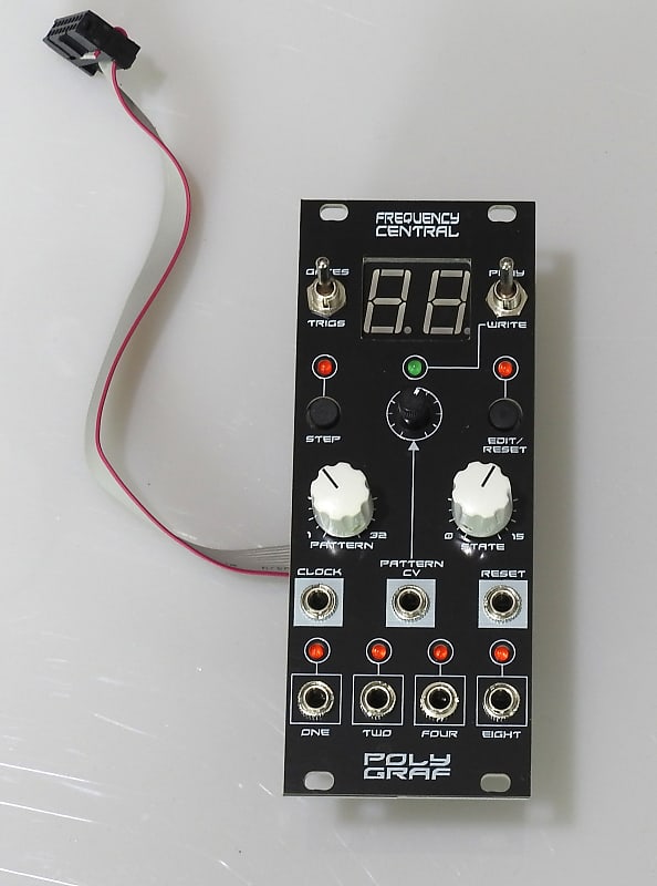 Frequency Central Polygraf Binary Step Sequencer for Eurorack | Reverb