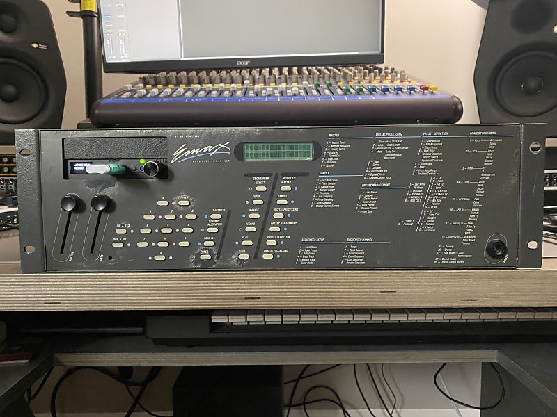 E-MU Systems Emax w/Gotek Floppy Emulator (Rare Rackmount | Reverb