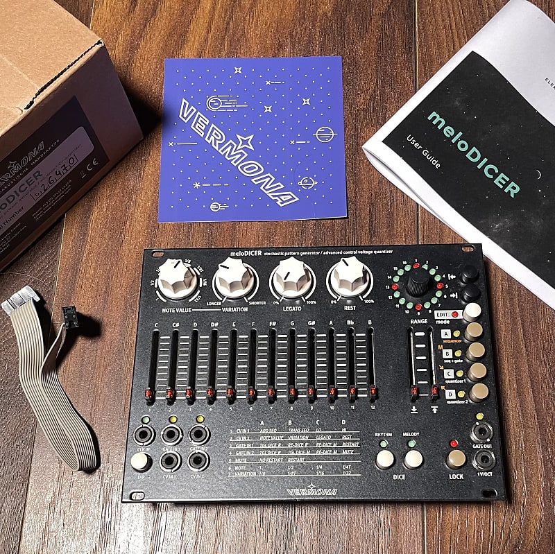 Vermona MeloDICER Sequencer and Pattern Generator Module | Reverb