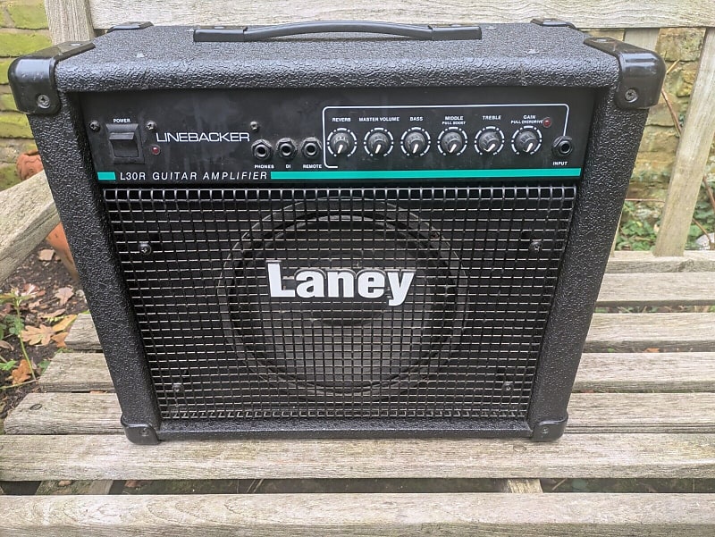Laney Linebacker L30 R 30 Watt Guitar Amp Combo Reverb + M ID | Reverb