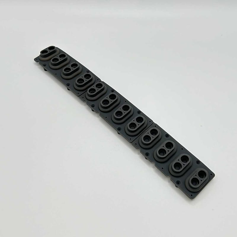 Keyboard Rubber Contact Strip, 12 positions - Roland D-50, | Reverb
