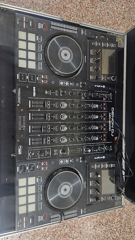 Denon DJ MCX8000 4-Channel Pro DJ Controller Turntable Mixer | Reverb