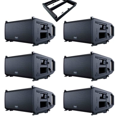 QSC LA108, 8" Powered Line Array Loudspeaker Package with | Reverb