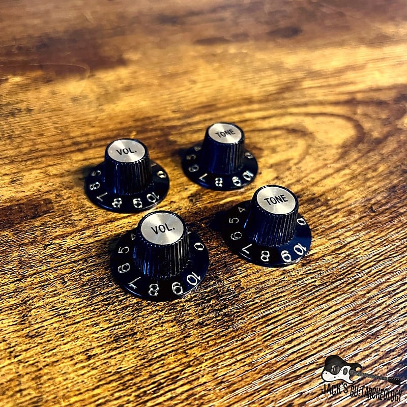 Gibson Custom Shop Witch Hat Knobs - 2 Volume & 2 Tone (2020s | Reverb