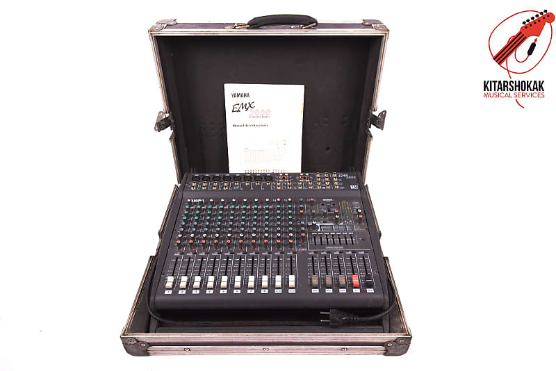 Yamaha EMX 2000 + flight case | Reverb